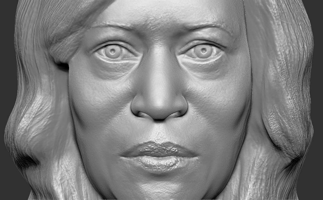 3D file Kamala Harris bust 3D printing ready stl obj formats 👤 ・3D ...