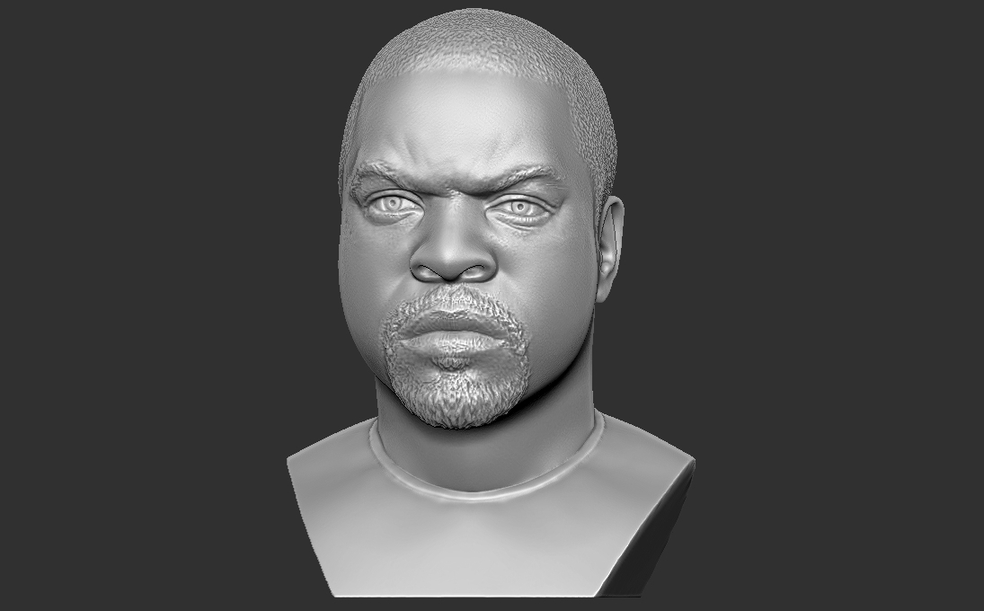 3D file Ice Cube bust 3D printing ready stl obj formats 🧊 ・3D printer ...