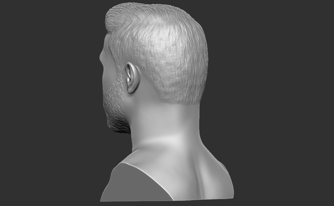 STL file Canelo Alvarez bust for 3D printing 👤 (OBJ)・Template to ...