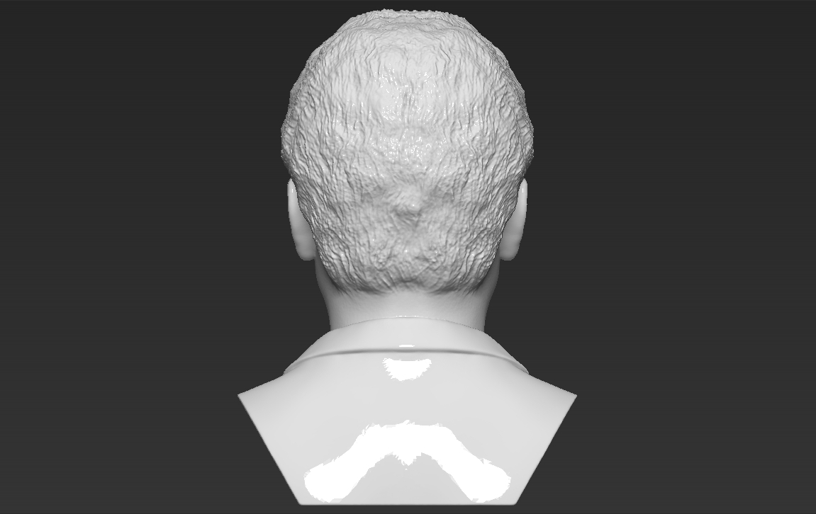 Файл 3D Cosmo Kramer from Seinfeld bust 3D printing ready stl obj ...