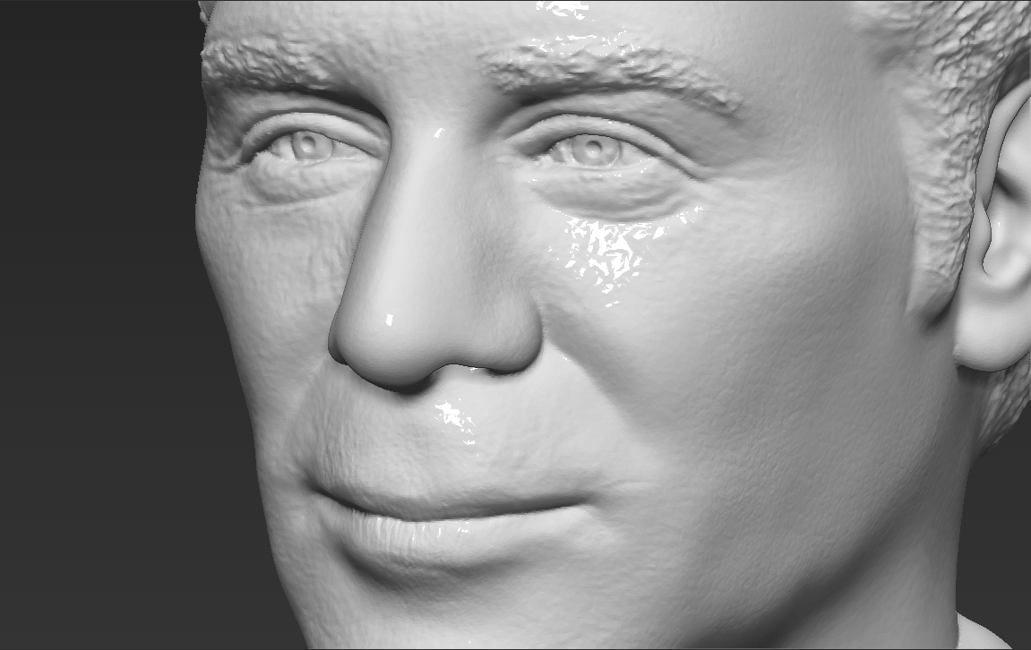 Файл 3D Cosmo Kramer from Seinfeld bust 3D printing ready stl obj ...