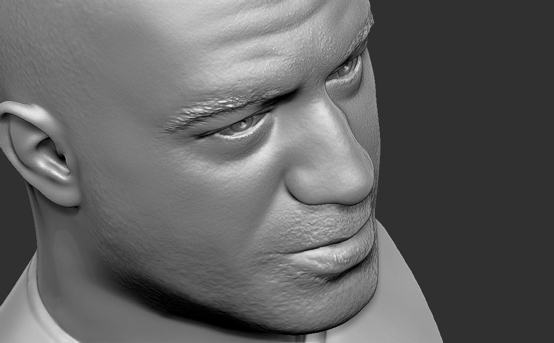 OBJ file Joe Rogan bust for 3D printing 👤 ・3D print design to download ...