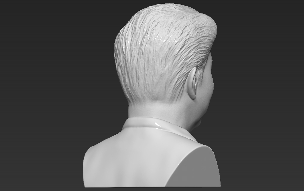 3D file Shinzo Abe bust 3D printing ready stl obj formats 👤 ・Template ...