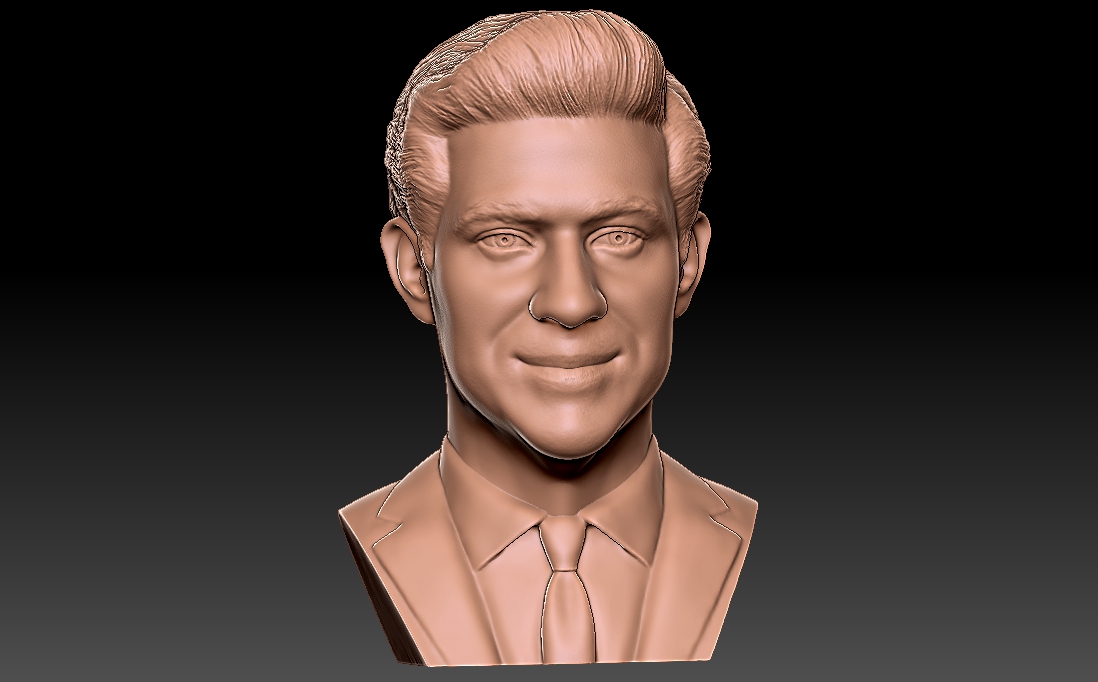 STL file Jim Halpert from The Office bust for 3D printing 🏢 (OBJ)・3D ...