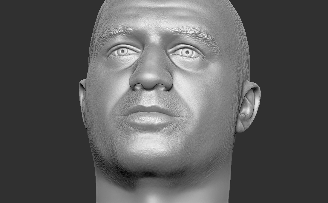 OBJ file Joe Rogan bust for 3D printing 👤 ・3D print design to download ...