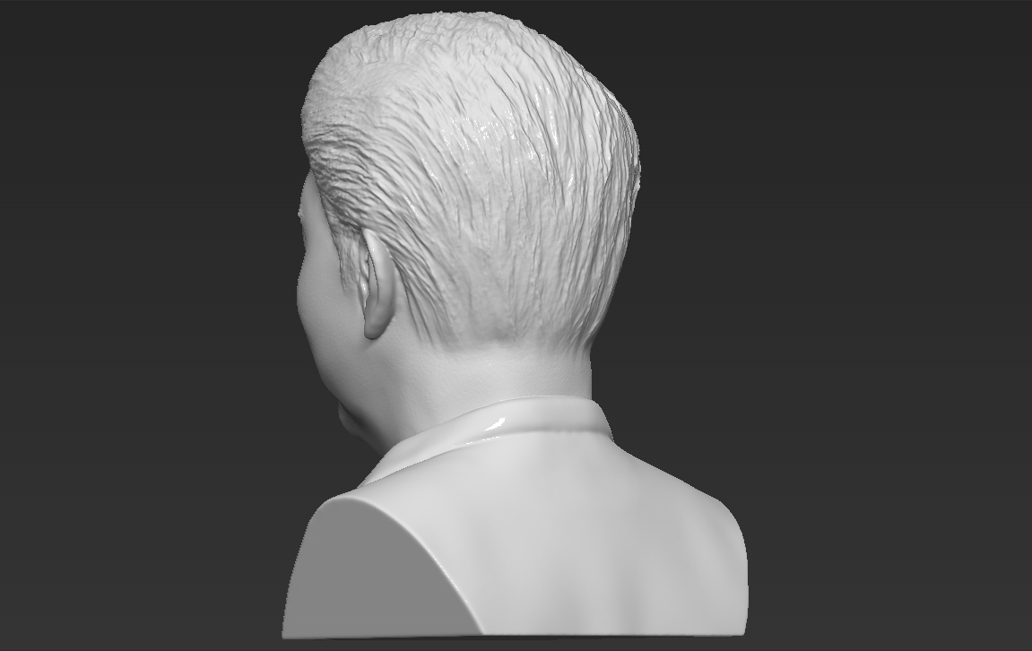 3D file Shinzo Abe bust 3D printing ready stl obj formats 👤 ・Template ...