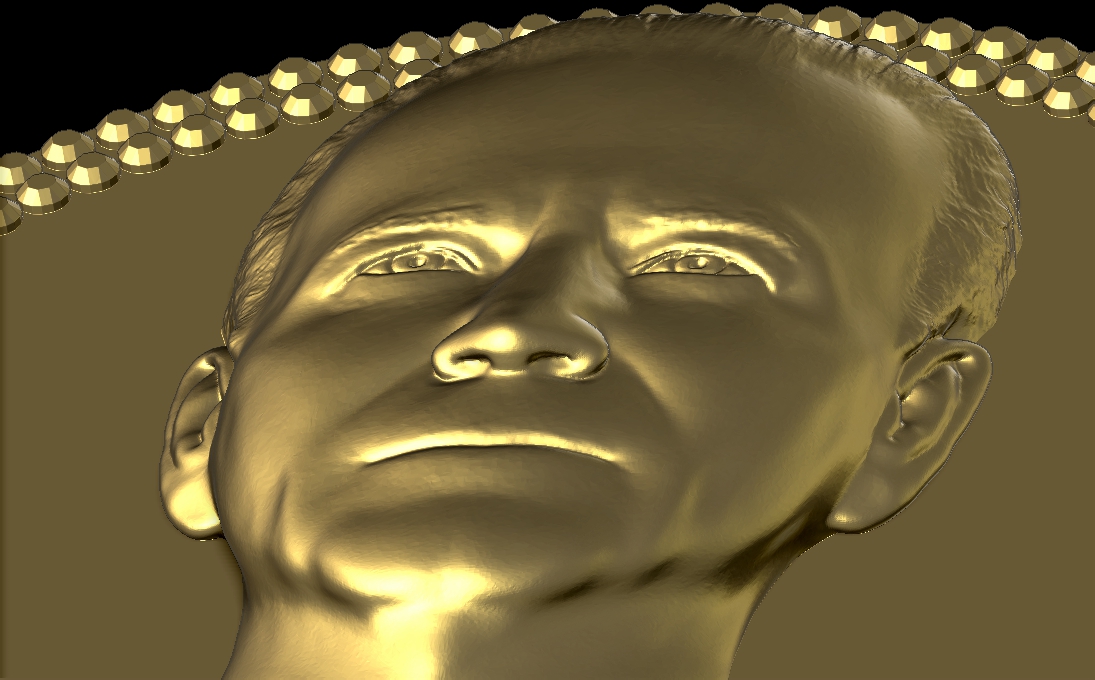 STL file Joe Biden medallion pendant 3D printing ready stl obj 💍 (OBJ ...