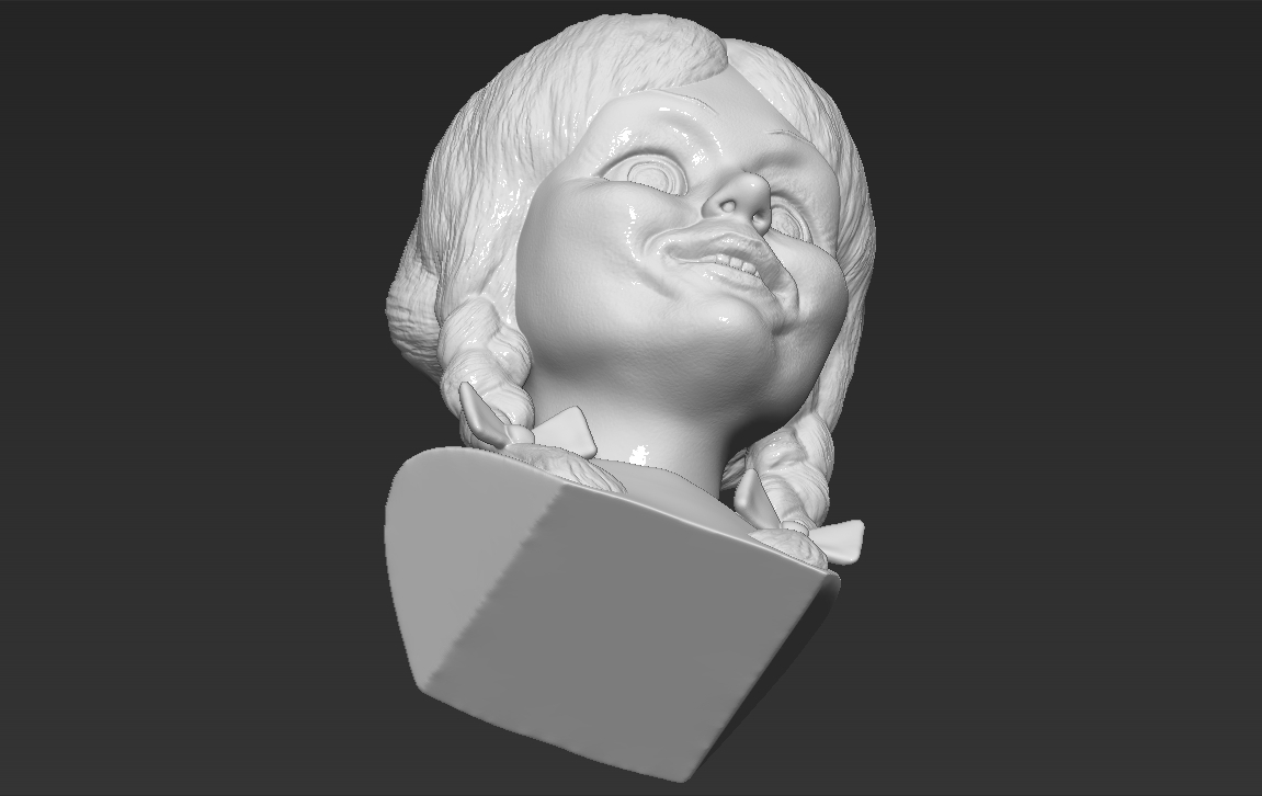Файл 3D Annabelle bust 3D printing ready stl obj formats 👤 ・3D модель ...