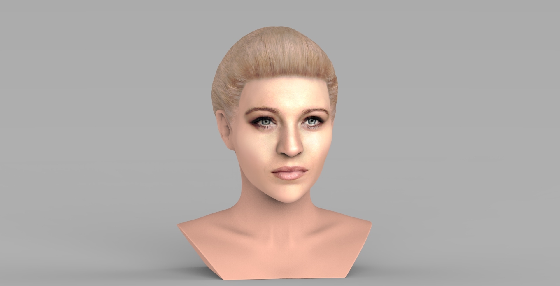 STL file Beautiful woman bust ready for full color 3D printing TYPE 2 👩 ...