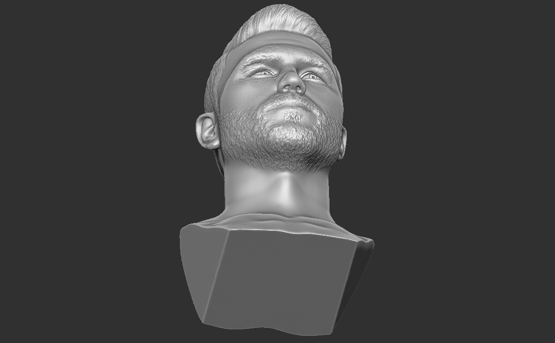 STL file Canelo Alvarez bust for 3D printing 👤 (OBJ)・Template to ...