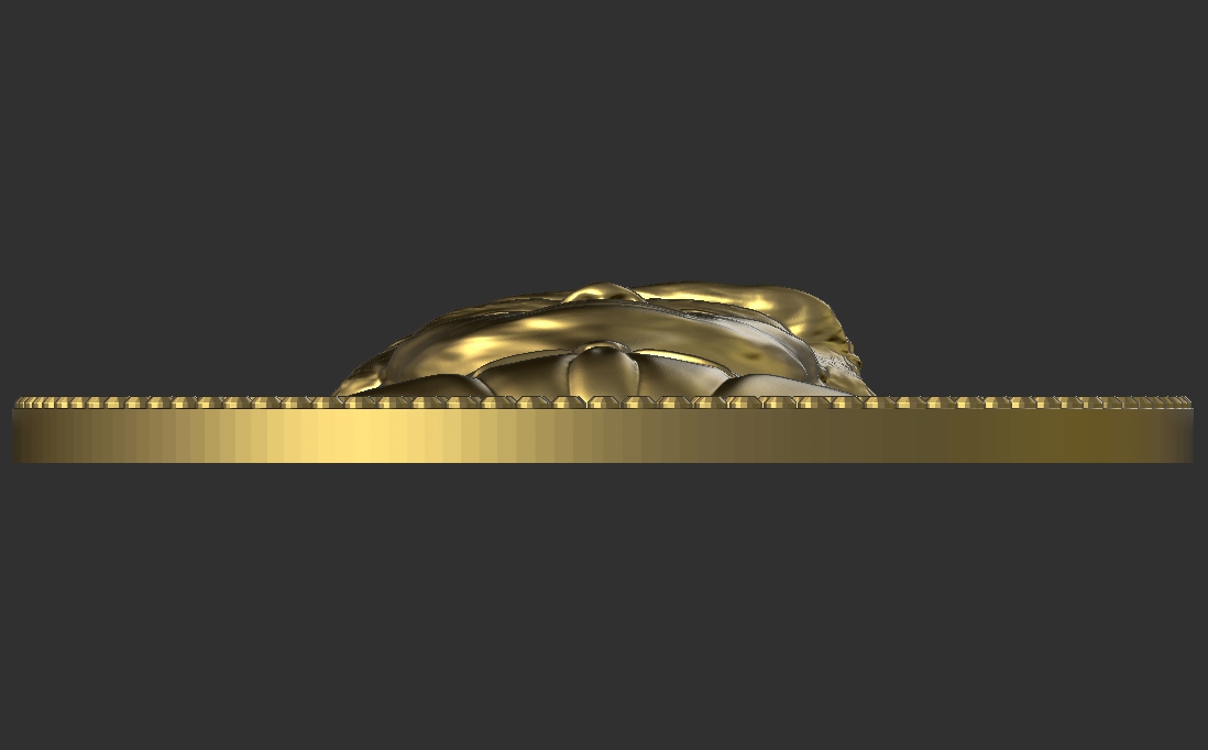 STL file Donald Trump medallion pendant 3D printing ready stl obj 💍 ...