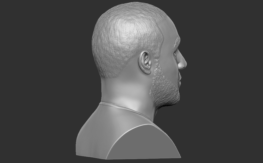 STL file Mac Miller bust for 3D printing 👤 (OBJ)・3D printing model to ...