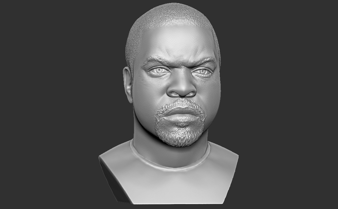 3D file Ice Cube bust 3D printing ready stl obj formats 🧊 ・3D printer ...