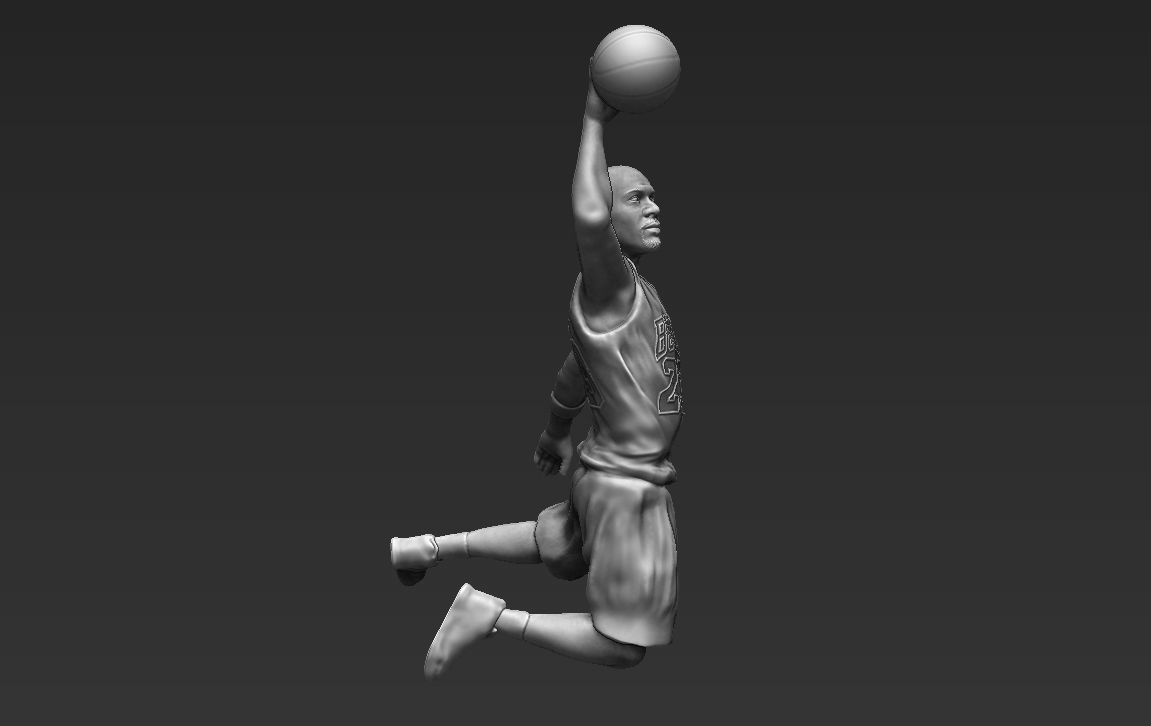 STL file Michael Jordan 3D printing ready stl obj 🇯🇴・3D printable model ...