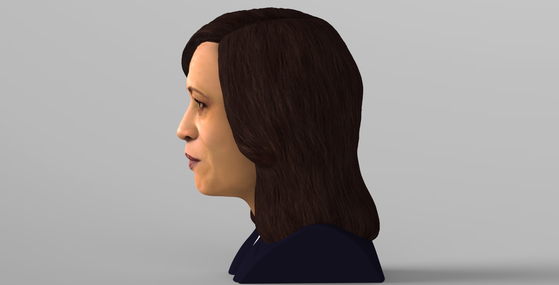 3D file Kamala Harris bust ready for full color 3D printing 👤 ・3D ...