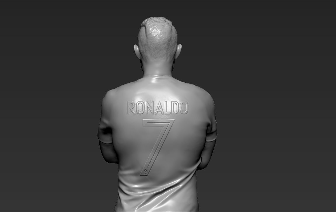 STL file Cristiano Ronaldo Portugal 3D printing ready stl obj 🇵🇹 ・3D ...