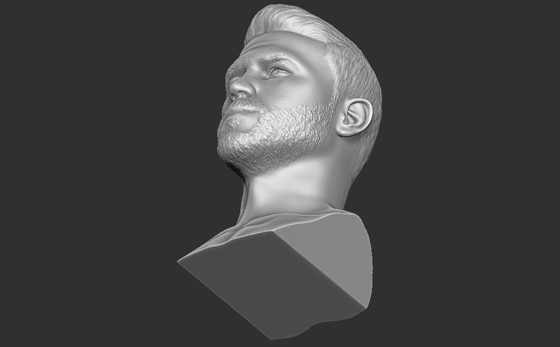 STL file Canelo Alvarez bust for 3D printing 👤 (OBJ)・Template to ...