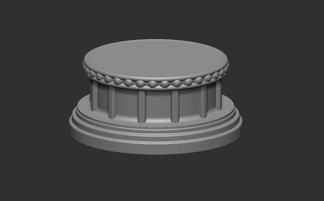 3D file Decorative Base Stand for statues and figurines 🗿 ・3D printable ...