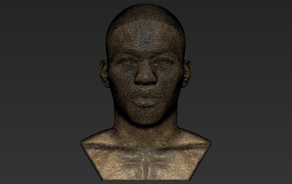 3D file Jon Jones bust 3D printing ready stl obj formats 👤 ・3D printing ...