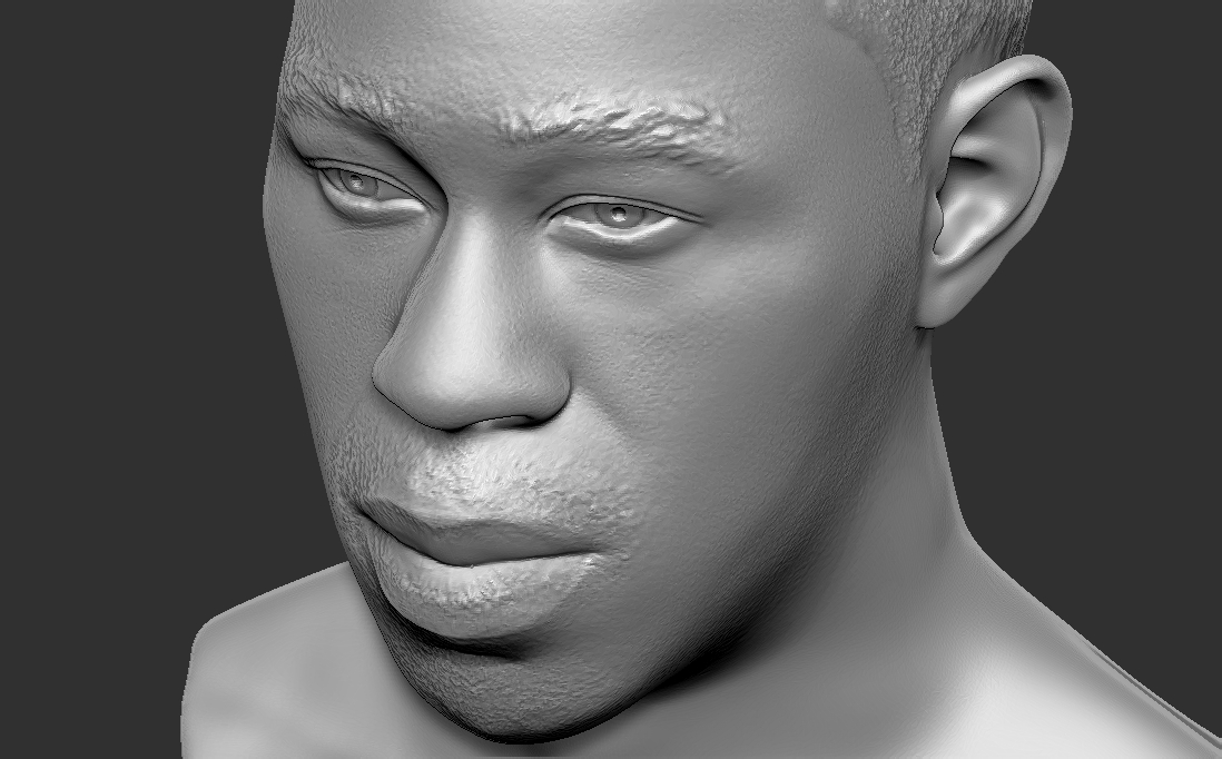 arquivo STL Tyler The Creator bust for 3D printing 👤 (OBJ)・design de ...