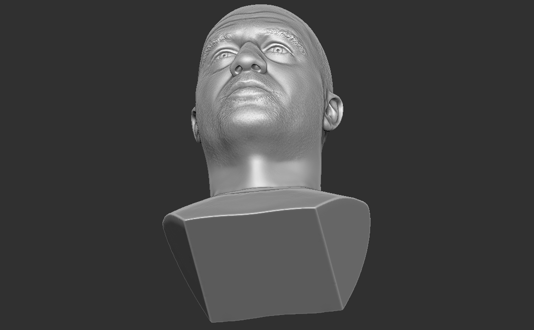 OBJ file Joe Rogan bust for 3D printing 👤 ・3D print design to download ...