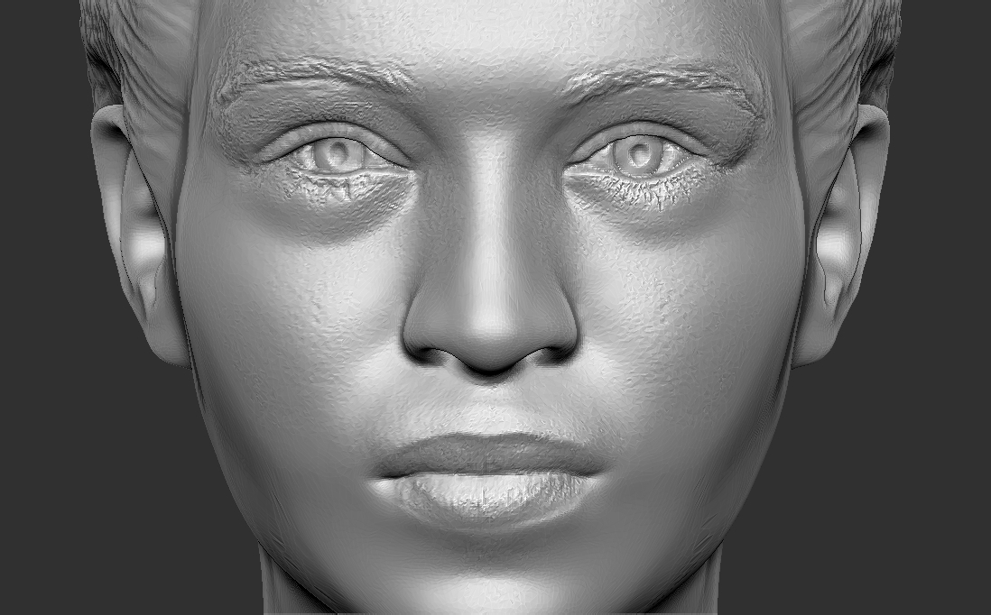 STL file Beautiful woman bust ready for full color 3D printing TYPE 2 👩 ...