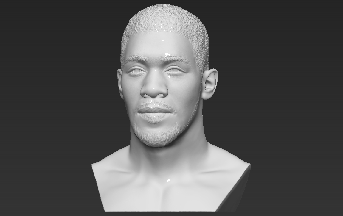 3D file Anthony Joshua bust 3D printing ready stl obj formats 👤 ・3D ...