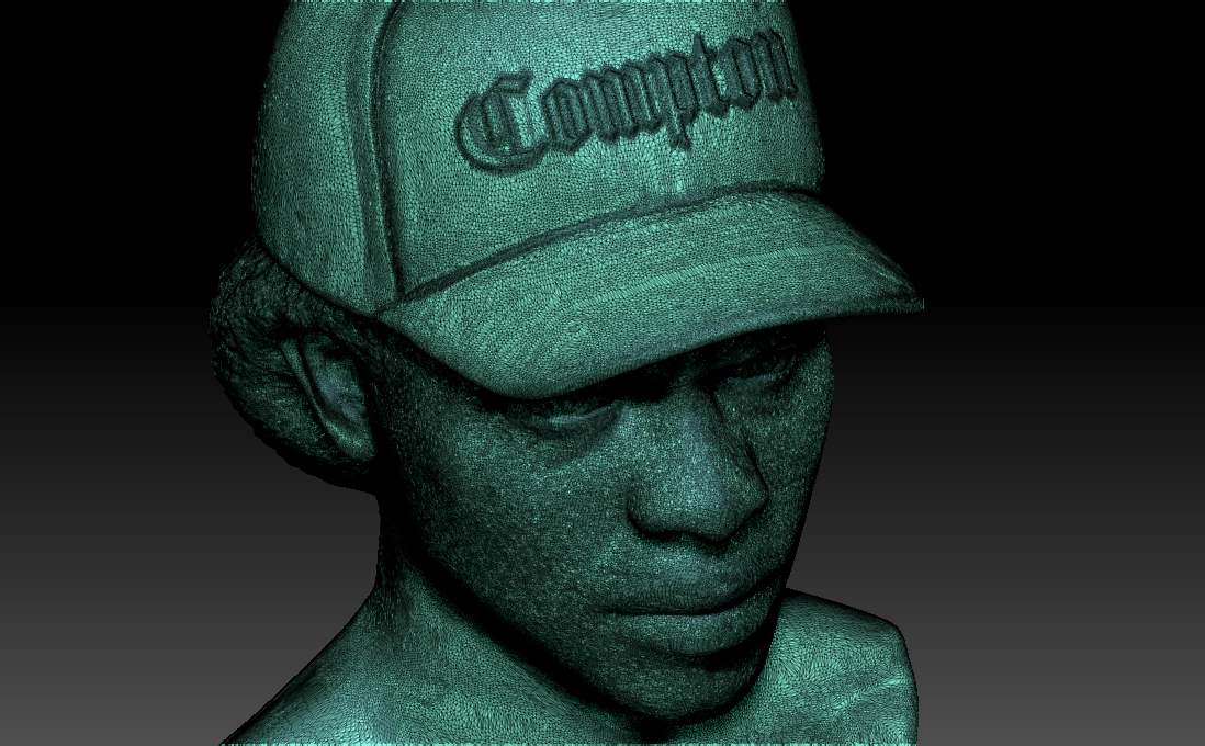 Файл STL Eazy-E bust for 3D printing 👤 (OBJ)・Дизайн 3D-печати для ...