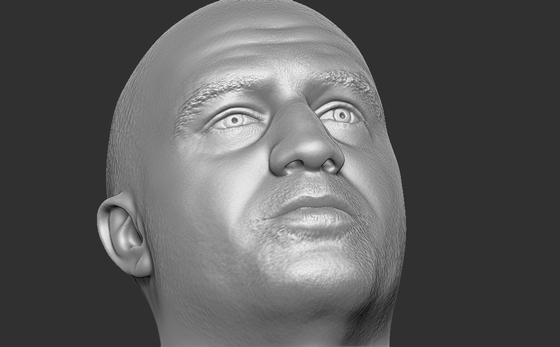OBJ file Joe Rogan bust for 3D printing 👤 ・3D print design to download ...