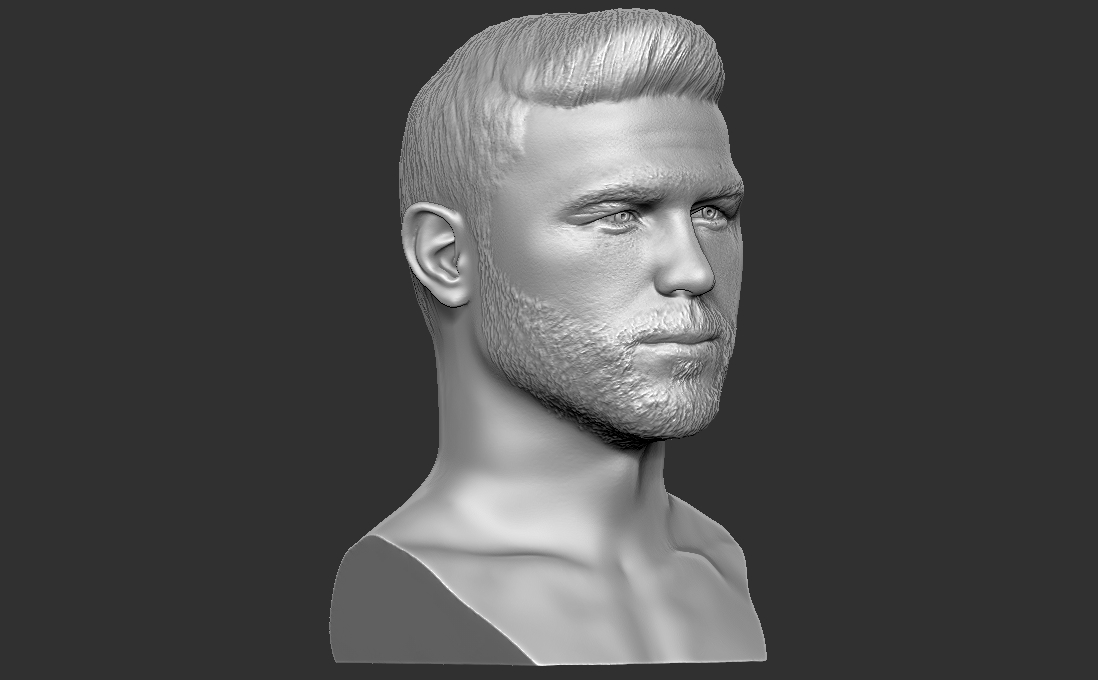 STL file Canelo Alvarez bust for 3D printing 👤 (OBJ)・Template to ...