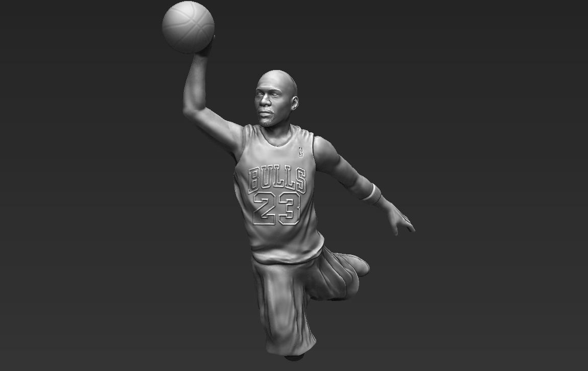 STL file Michael Jordan 3D printing ready stl obj 🇯🇴・3D printable model ...