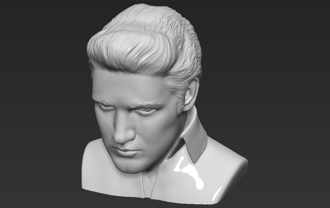 arquivo 3D Elvis Presley bust 3D printing ready stl obj 👤 ・Modelo para ...