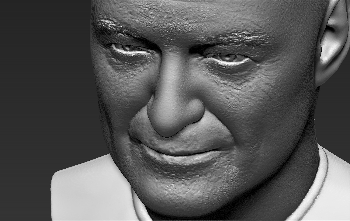 3D file John Locke from Lost bust 3D printing ready stl obj formats 👤 ...
