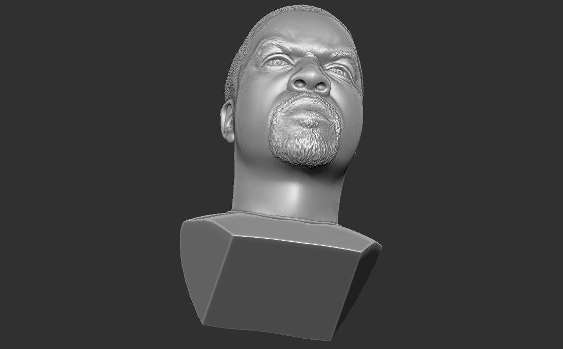 3D file Ice Cube bust 3D printing ready stl obj formats 🧊 ・3D printer ...