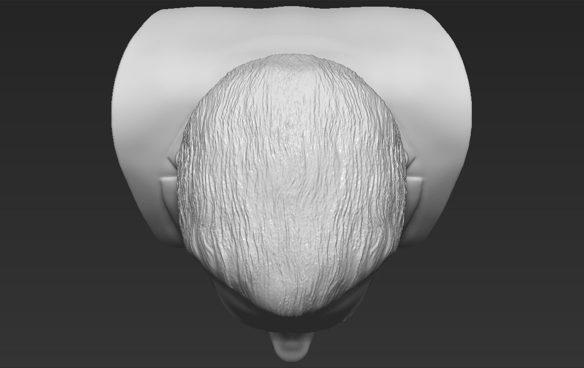 3D file President Bill Clinton bust 3D printing ready stl obj formats 👤 ...