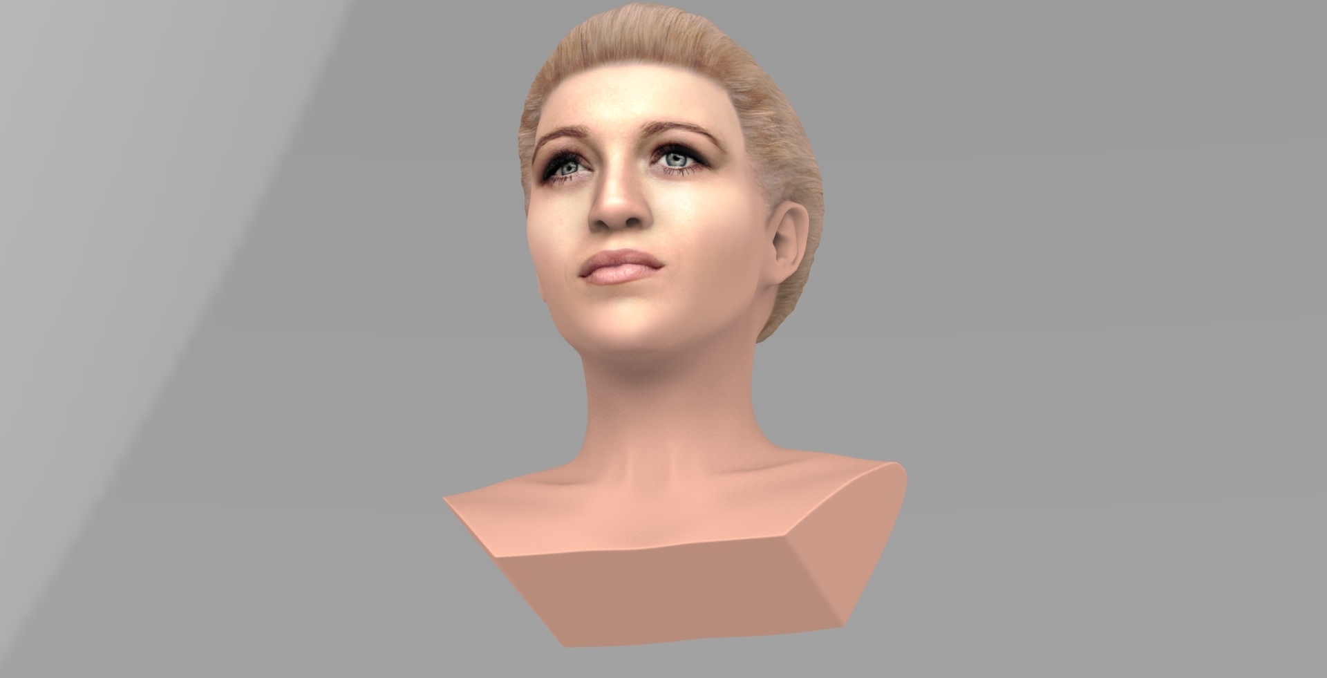 STL file Beautiful woman bust ready for full color 3D printing TYPE 2 👩 ...