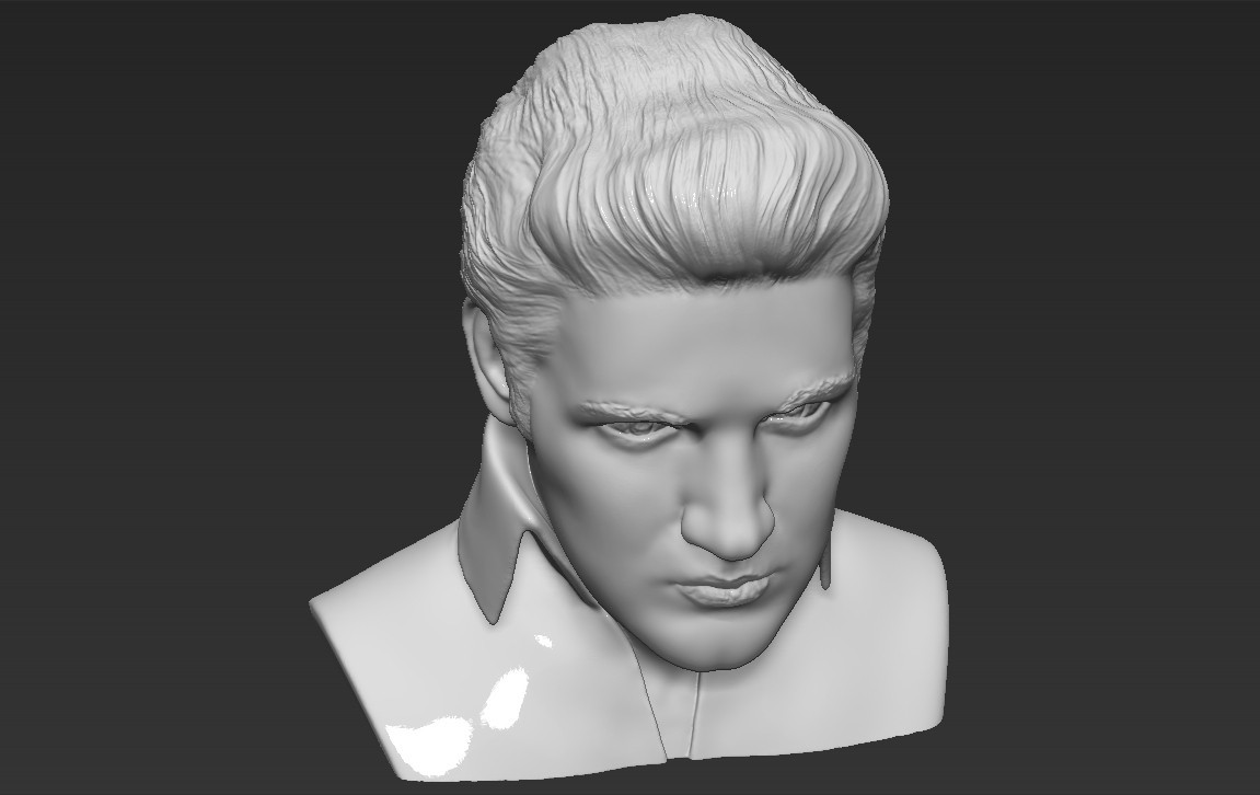 arquivo 3D Elvis Presley bust 3D printing ready stl obj 👤 ・Modelo para ...