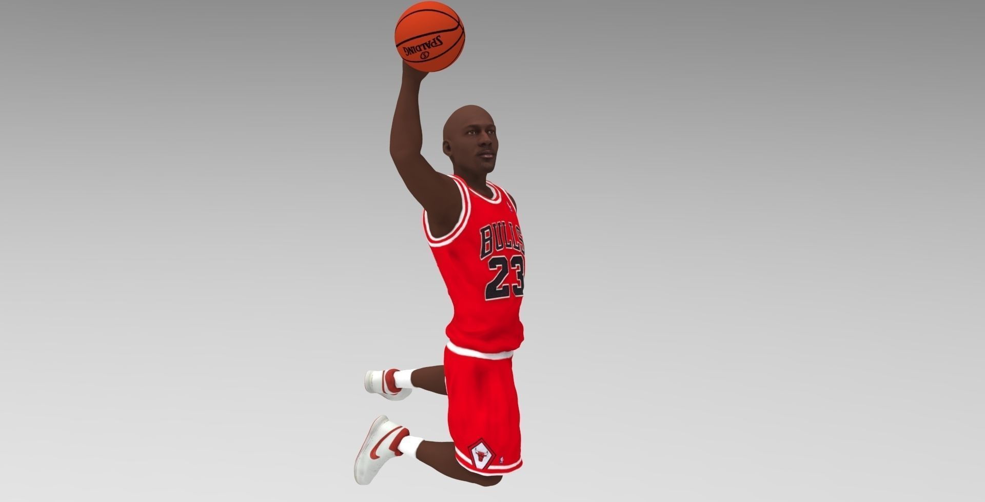 Fichier STL Michael Jordan prêt pour l'impression 3D en couleur 🇯🇴 ...
