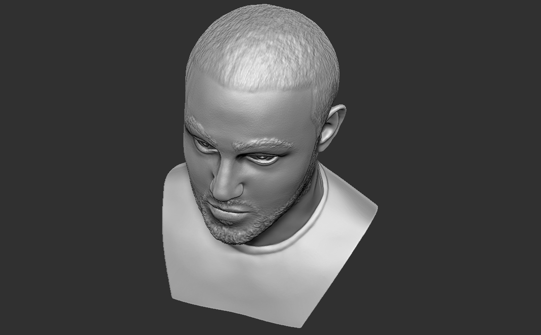 STL file Mac Miller bust for 3D printing 👤 (OBJ)・3D printing model to ...