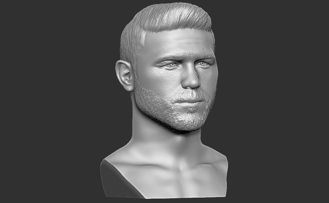 STL file Canelo Alvarez bust for 3D printing 👤 (OBJ)・Template to ...