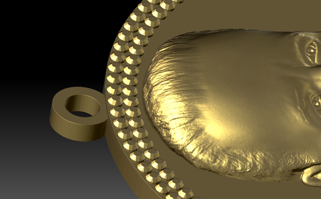 STL file Joe Biden medallion pendant 3D printing ready stl obj 💍 (OBJ ...