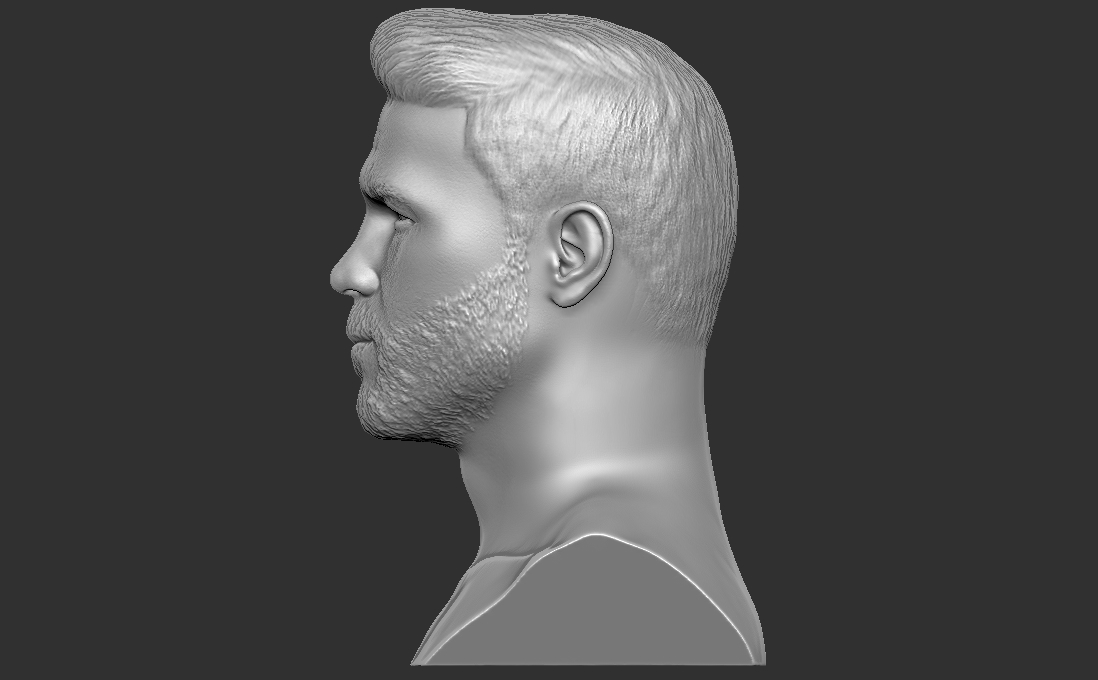 STL file Canelo Alvarez bust for 3D printing 👤 (OBJ)・Template to ...