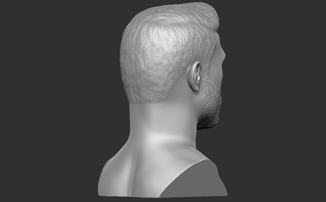 STL file Canelo Alvarez bust for 3D printing 👤 (OBJ)・Template to ...