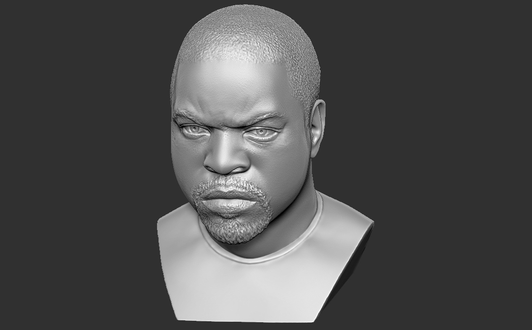 3D file Ice Cube bust 3D printing ready stl obj formats 🧊 ・3D printer ...
