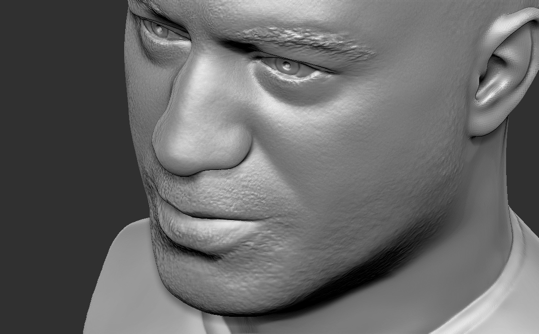 OBJ file Joe Rogan bust for 3D printing 👤 ・3D print design to download ...