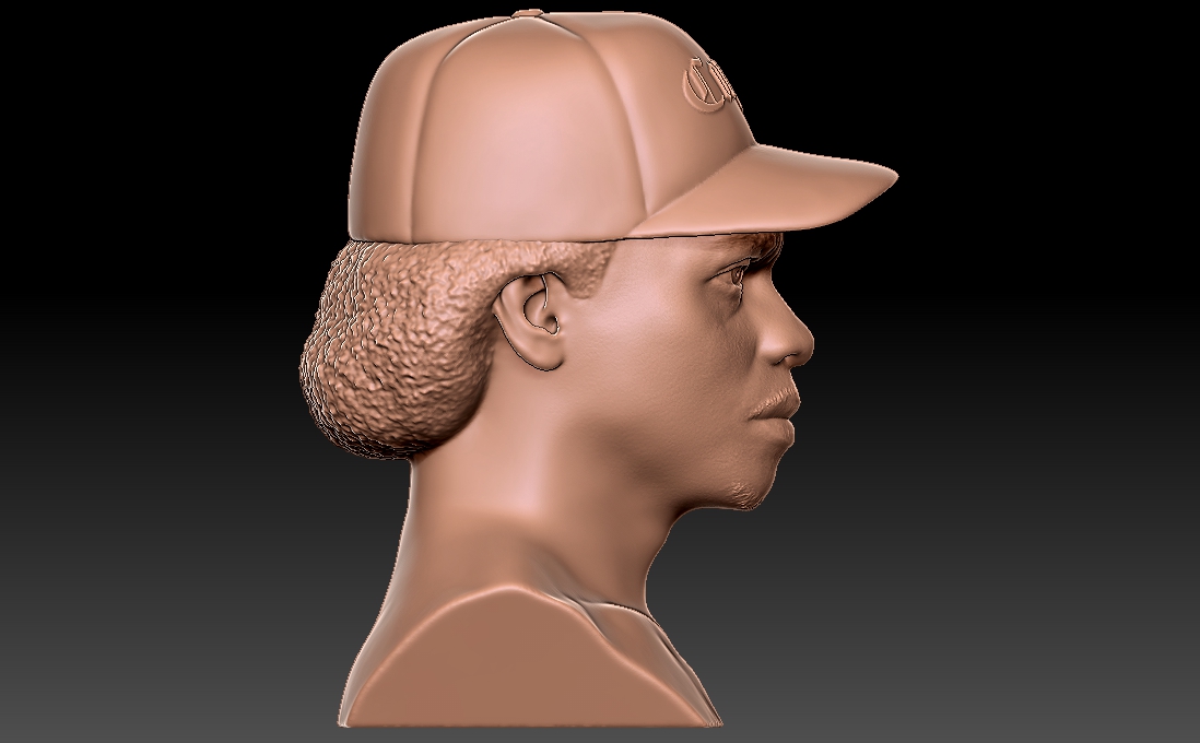 Файл STL Eazy-E bust for 3D printing 👤 (OBJ)・Дизайн 3D-печати для ...