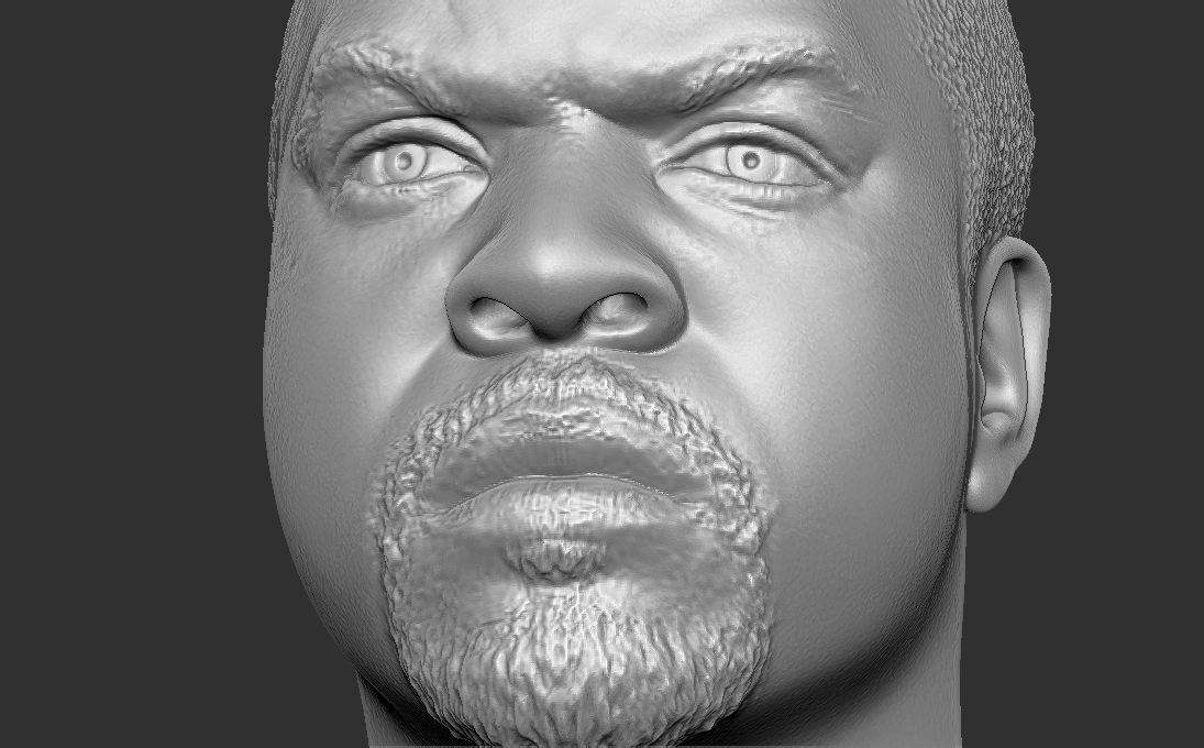 3D file Ice Cube bust 3D printing ready stl obj formats 🧊 ・3D printer ...