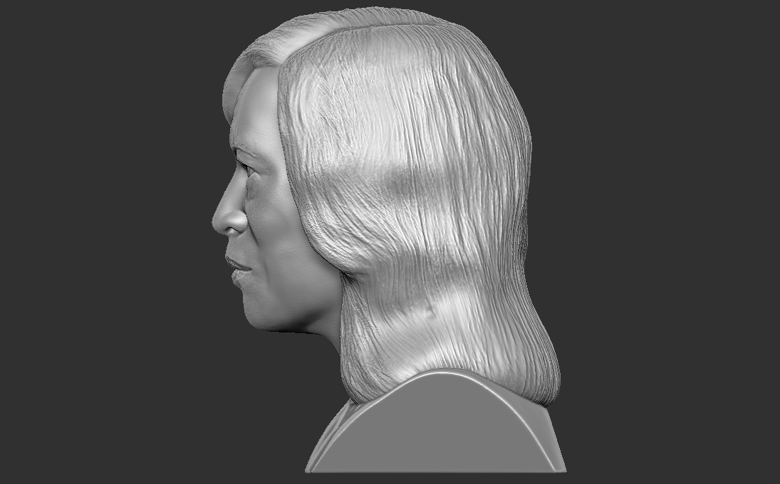 3D file Kamala Harris bust 3D printing ready stl obj formats 👤 ・3D ...