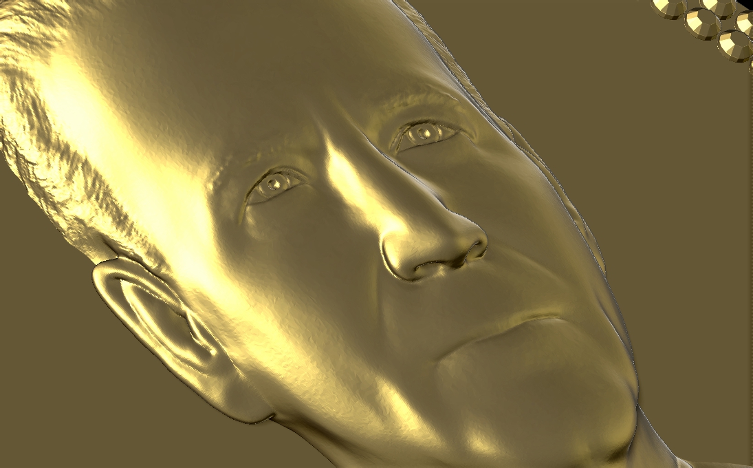 STL file Joe Biden medallion pendant 3D printing ready stl obj 💍 (OBJ ...