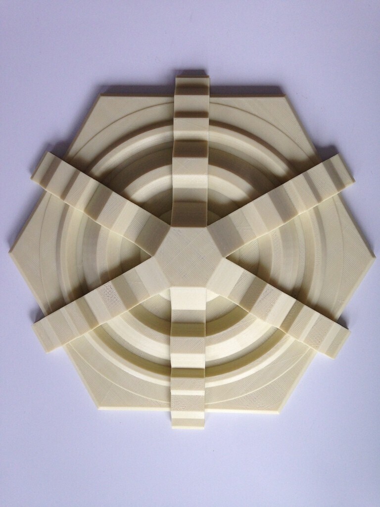 Free STL file Light cover - Ceiling decor 🏠 ・3D printing template to ...